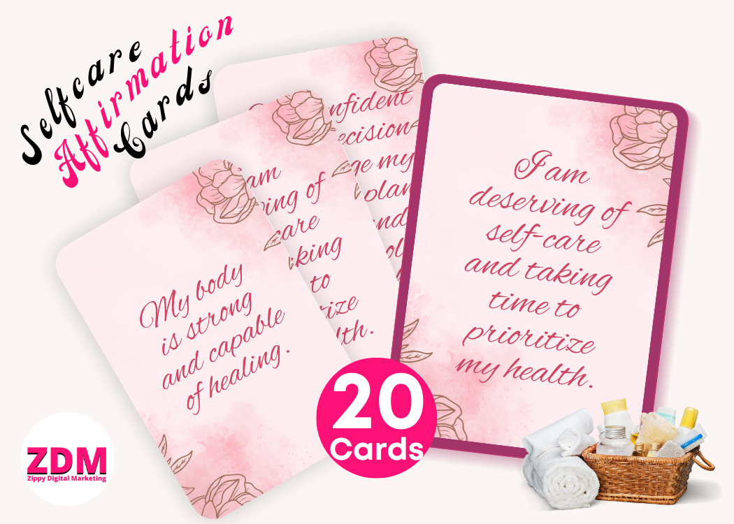 Empowering Affirmation Cards for Self-Care on Your Breast Implant Jour ...